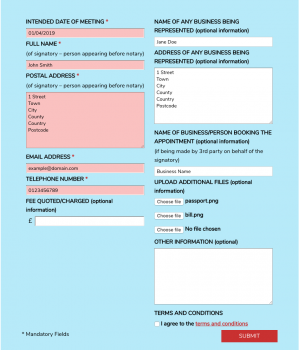 Register - Notary Public London