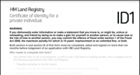 Land Registry ID forms - Notary Public London
